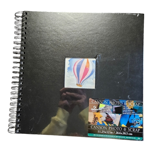Canson | Office | Canson Black Spiral Bound Photo Scrapbook New In ...